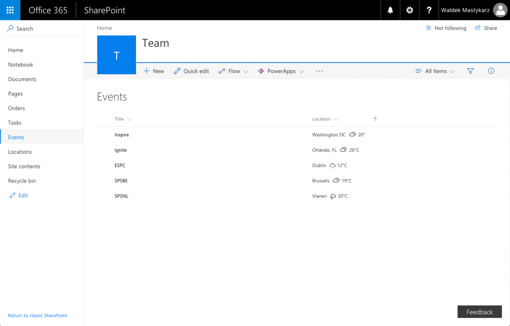 Esempi di estensioni di SharePoint Framework | Resolve