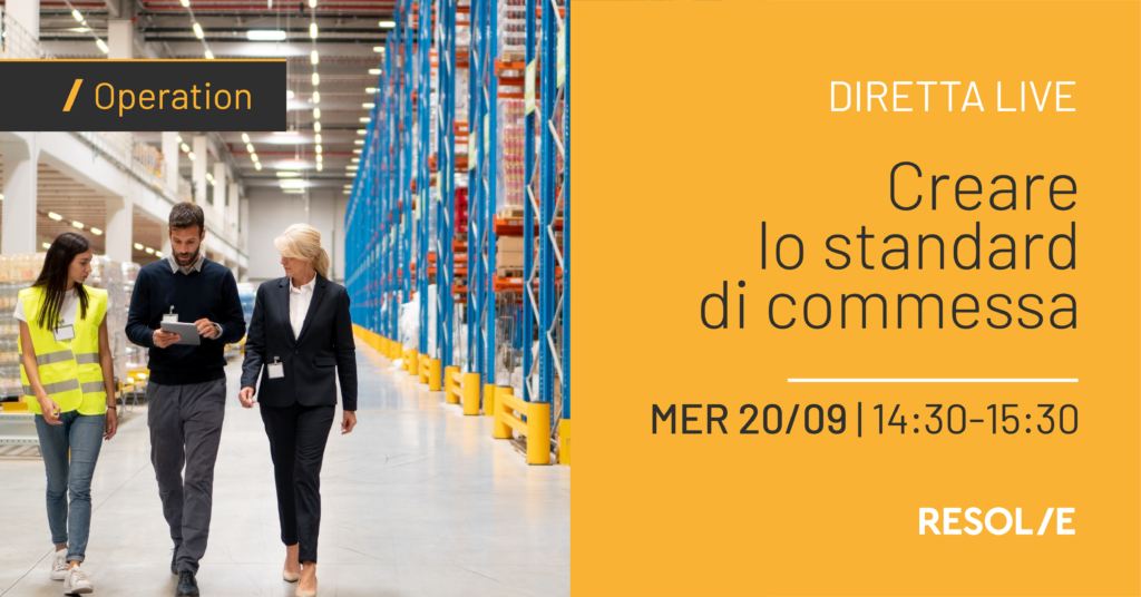 Produzione su commessa | Resolve